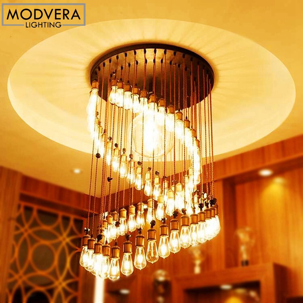 Modvera ST64 X-Filament 60w/75w Equivalent LED Edison Bulb Filament bu ...